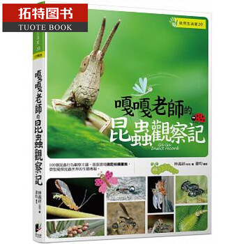 预售 嘎嘎老师的昆虫观察记 晨星台版书籍 图书