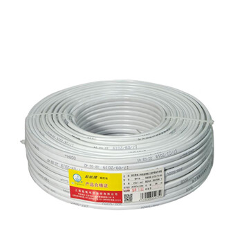 【众邦众邦 电缆 BVVB2*4平方明装电源线 扁平硬护套硬线（零剪）白色 50米】众邦 电缆 BVVB2*4平方明装电源线 扁平硬护套硬线（零剪）白色 50米【行情 报价 价格 评测】-京东