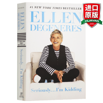 英文原版 艾伦自传 人物传记 Seriously I'm Kidding 认真我在开玩笑