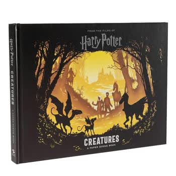 现货Pop-up Harry Potter哈利波特立体书纸影魔法生物英文原版3D纸雕周边场景神奇动物书籍