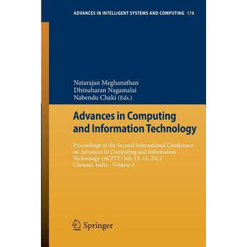 Advances in Computing and Information Technology