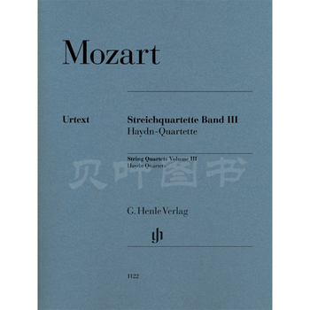 莫扎特 六首“海顿四重奏” Mozart Die sechs 