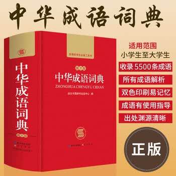 大开本 成语词典 高中生中小学 高中初中小学生专用中华成语大词典全功能大全 新华现代词语汉语第二版第