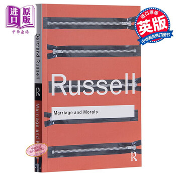 婚姻与道德 英文原版 Marriage and Morals Routledge