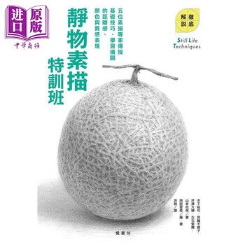 静物素描特训班 港台原版 阿部爱美 枫书坊