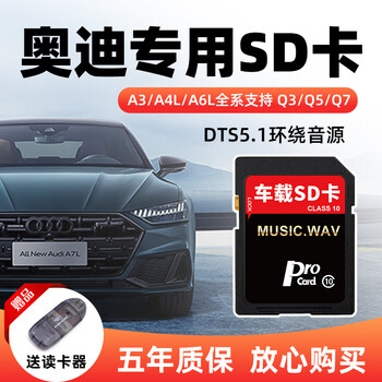 九头鸟车载SD卡内存卡带音乐适用于奥迪A4L/A6L/Q5/Q7歌曲mp3无损高音质 16G 奥迪SD卡高品质【图片 价格 品牌 报价】-京东