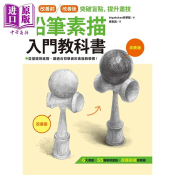 铅笔素描入门教科书 港台原版 bigakukan美学馆 枫书坊 素描技法