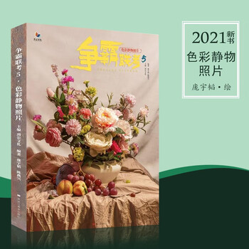 争霸联考5色彩静物照片2021烈公文化水粉临摹素材照片书美术绘画技法书高中艺考色彩照片书