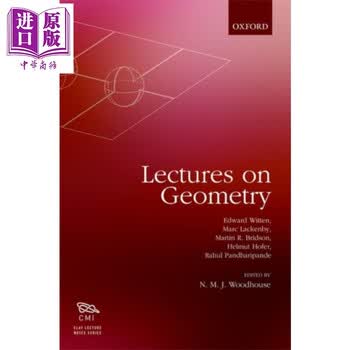 爱德华·威滕：几何讲座英文原版 Lectures on Geometry Edward Witten