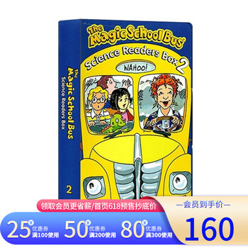 神奇校车原版 10册The Magic School Bus Science Readers 第二阶段 科学启蒙图画故事书 分级读物桥梁书 英文原版 .