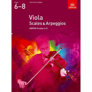 天天艺术英皇考级教材 中提琴音阶6-8级 VIOLA SCALES 英文牛津原版