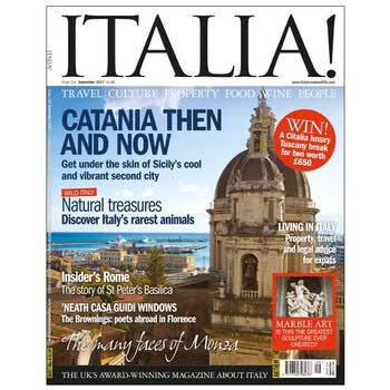 【包邮】订阅Italia! 意大利生活杂志 英国英文 年订12期原版