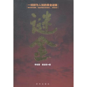 谜金 李佳蓉 新华出版社 励志与成功