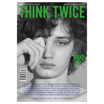 【包邮】订阅THINK TWICE 时尚综合杂志 法国法文原版 年订2期原版