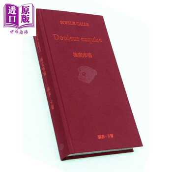极度疼痛 台版 苏菲卡尔 Sophie Calle 法国当代艺术教母 大家出版 摄影作品集 精装