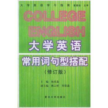 大学英语常用词句型搭配—大学英语学习指南 杨重鑫 主编