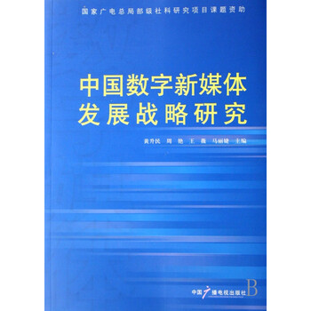 中国数字新媒体发展战略研究