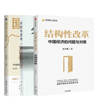 国内大循环+分析与思考+结构性改革 共3册