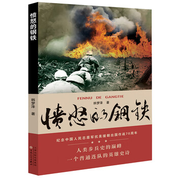 愤怒的钢铁 人类步兵史的 纪念中国人民志愿军抗美援朝出国作战70周年 百花文艺出版社图书