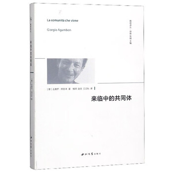 来临中的共同体(精)/精神译丛