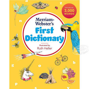 麦林韦氏儿童插图字典 英文原版 Merriam Webster's first dictionary