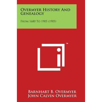 Overmyer History and Genealogy: From 1680 to 19