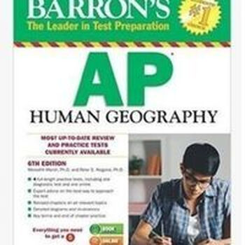巴朗 AP 人文地理 Barron's AP Human Geography 第6版 巴郎人文地理