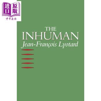 非人：时间漫谈 利奥塔 英文原版 The Inhuman Jean-Francois Lyotard