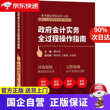 【新华书店官方网店】政府会计实务全过程操作指南 曹文莉 中国财政经济出版社一