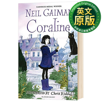 鬼妈妈 英文原版 Coraline Neil Gaiman 青少年读物 动画电影原著小说