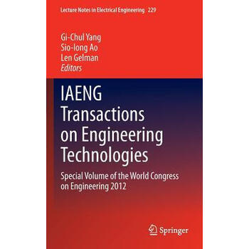 Iaeng Transactions on Engineering Technologies: