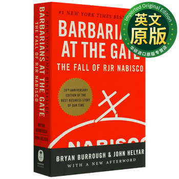 门口的野蛮人 英文原版 Barbarians at the Gate 20周年纪念版