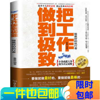  把工作做到极致 销售技巧企业管理学 销售心理学如何提升团队能力 职场励志读物