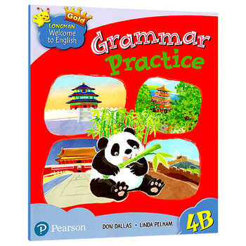 英文原版 Longman Welcome to English Gold 4B 4年级下学期语法强化