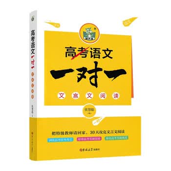 高考一对一文言文阅读 状元龙高三语文专项训练文言文阅读语文总复习辅导资料书