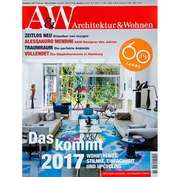 德国 A&W Architektur & Wohnen 杂志 订购2022年 E67 别墅住宅家居室