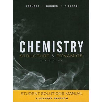 Student Solutions Manual to Accompany Chemistry