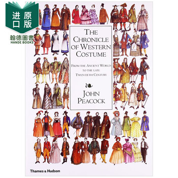 西方服饰编年史从古代到20世纪后期The Chronicle of Western英文原版书籍