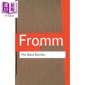 健全的社会 豆瓣高分 英文原版 The Sane Society Erich Fromm