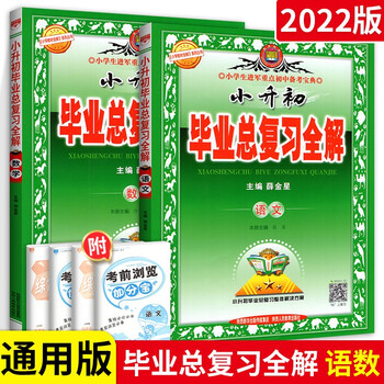2022新版】小升初毕业总复习全解 小升初语文数学