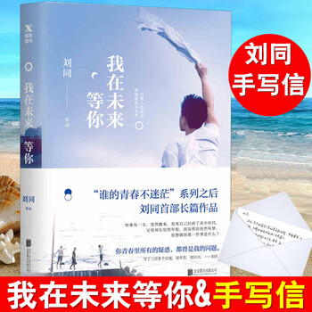 肖战推荐【赠手写信】我在未来等你刘同的书 正版书籍 费启鸣主演电视剧原著 青春校园言情小说女生系列