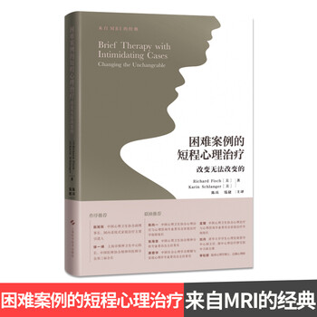 困难案例的短程心理治疗 改变无法改变的 来自MRI的经典 上海科学技术出版社