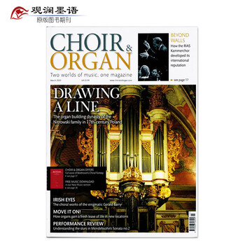 Choir&Organ 2020年3月 唱诗班和管风琴 英国音乐杂志