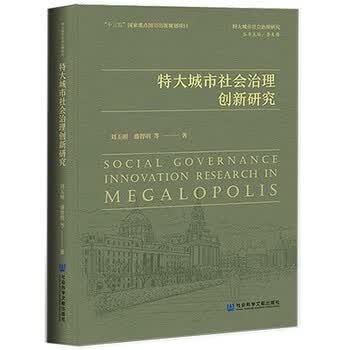 特大城市社会治理创新研究
