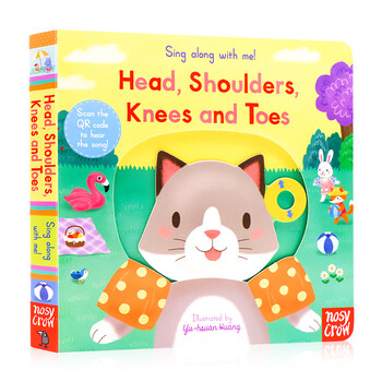机关操作玩具书欢唱童谣英文书Sing Along With Me!: Head, Shoulders,