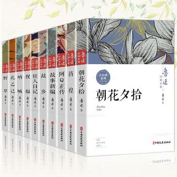 全10册 鲁迅全集杂文集作品集朝花夕拾狂人日记野草阿Q正传呐喊彷徨中小学生课外阅读书文学小说经典作品