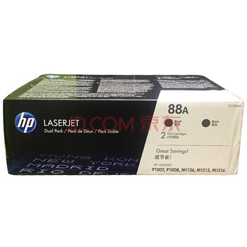 【惠普CC388AC】惠普 HP CC388AC 黑色原装硒鼓88a【行情 报价 价格 评测】-京东