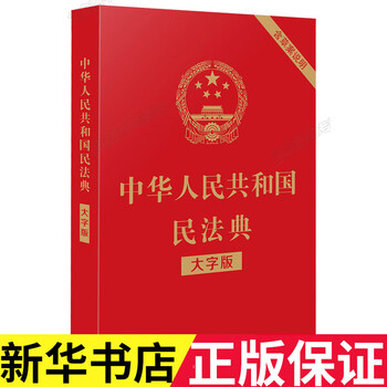 民法典新版正版 中华人民共和国民法典 新2021年大字版宝典新版 含草案说明 中国法条汇 民法典