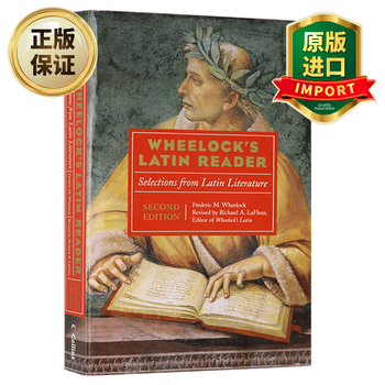 韦洛克拉丁语读物 英文原版 第2版 Wheelock\x27s Latin Reader 全英文版 拉丁语教程教材 拉丁语英语词汇表 进口英语书籍