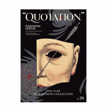 QUOTATION FASHION VOL.30 2020-21秋冬男装特别款 栗野宏文 宮下貴裕